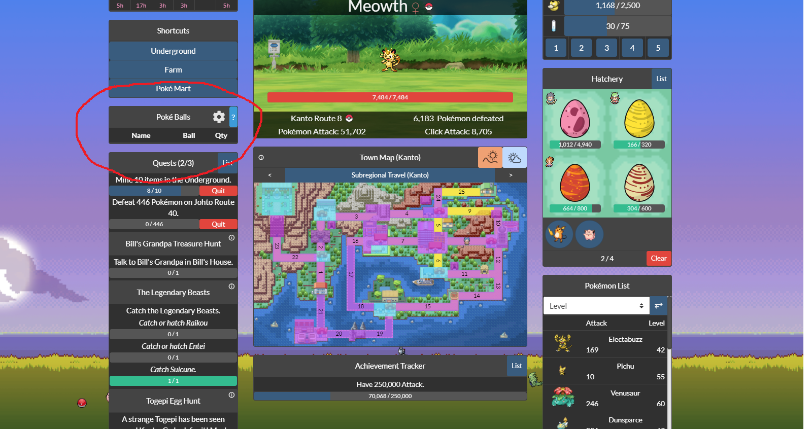 [Bug]: Poke balls invisible · Issue #4282 · pokeclicker/pokeclicker ...