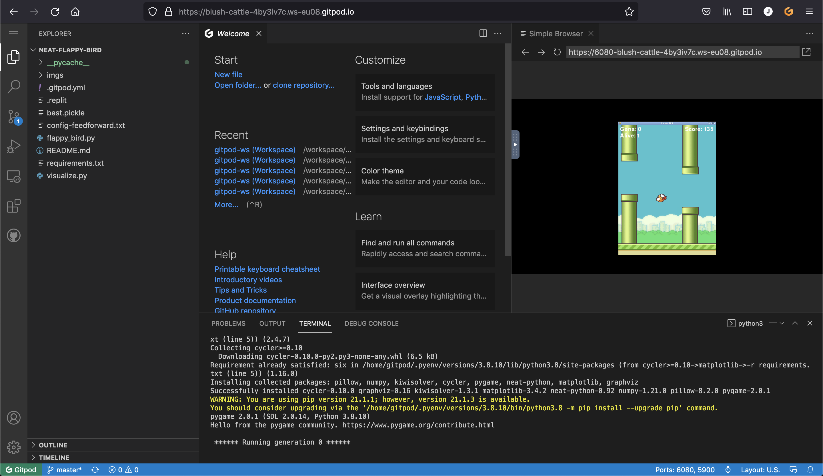 [staging] VS Code simple-browser layout is broken in Firefox · Issue #4654 · gitpod-io/gitpod ...