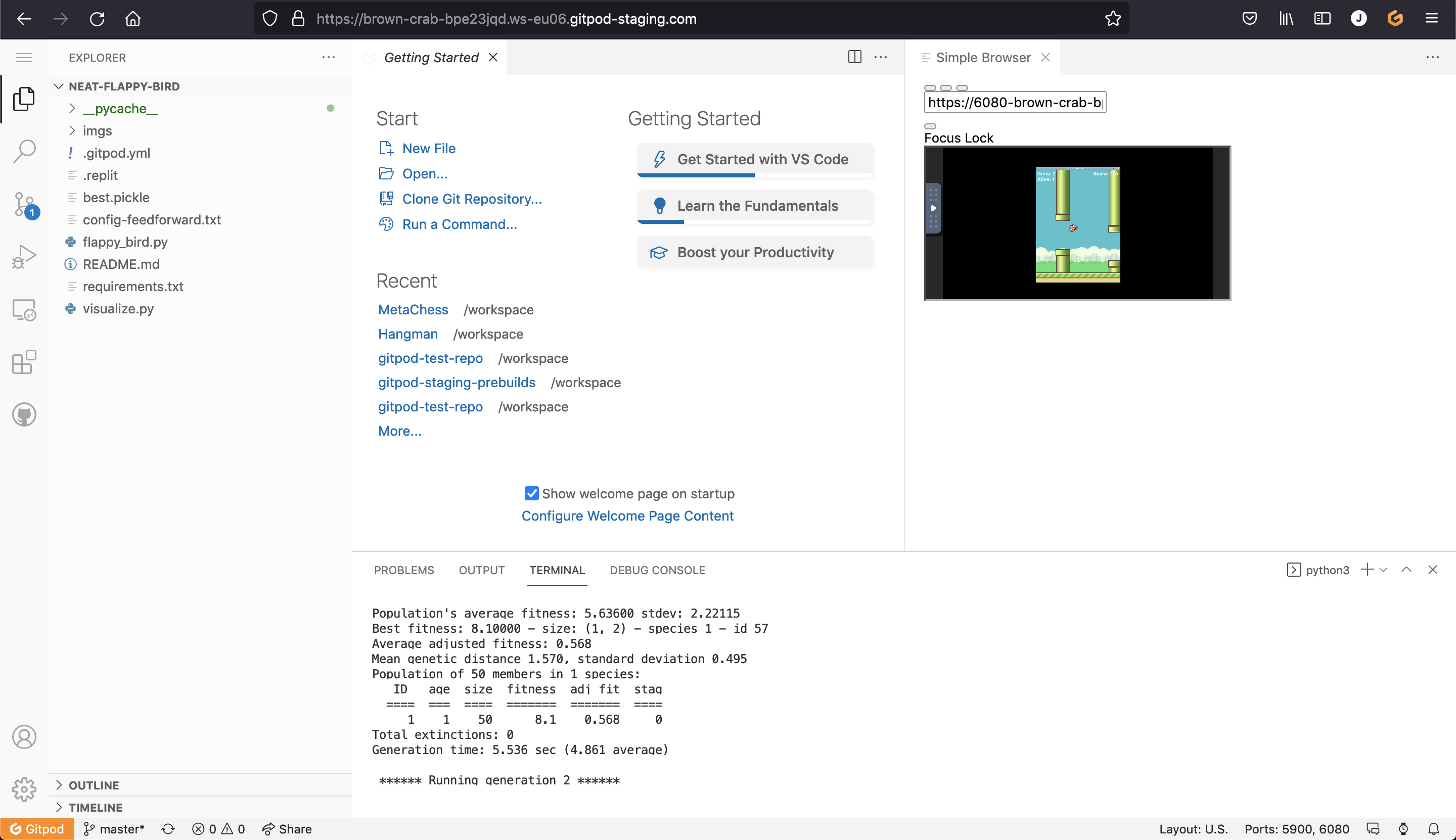 [staging] VS Code simple-browser layout is broken in Firefox · Issue #4654 · gitpod-io/gitpod ...