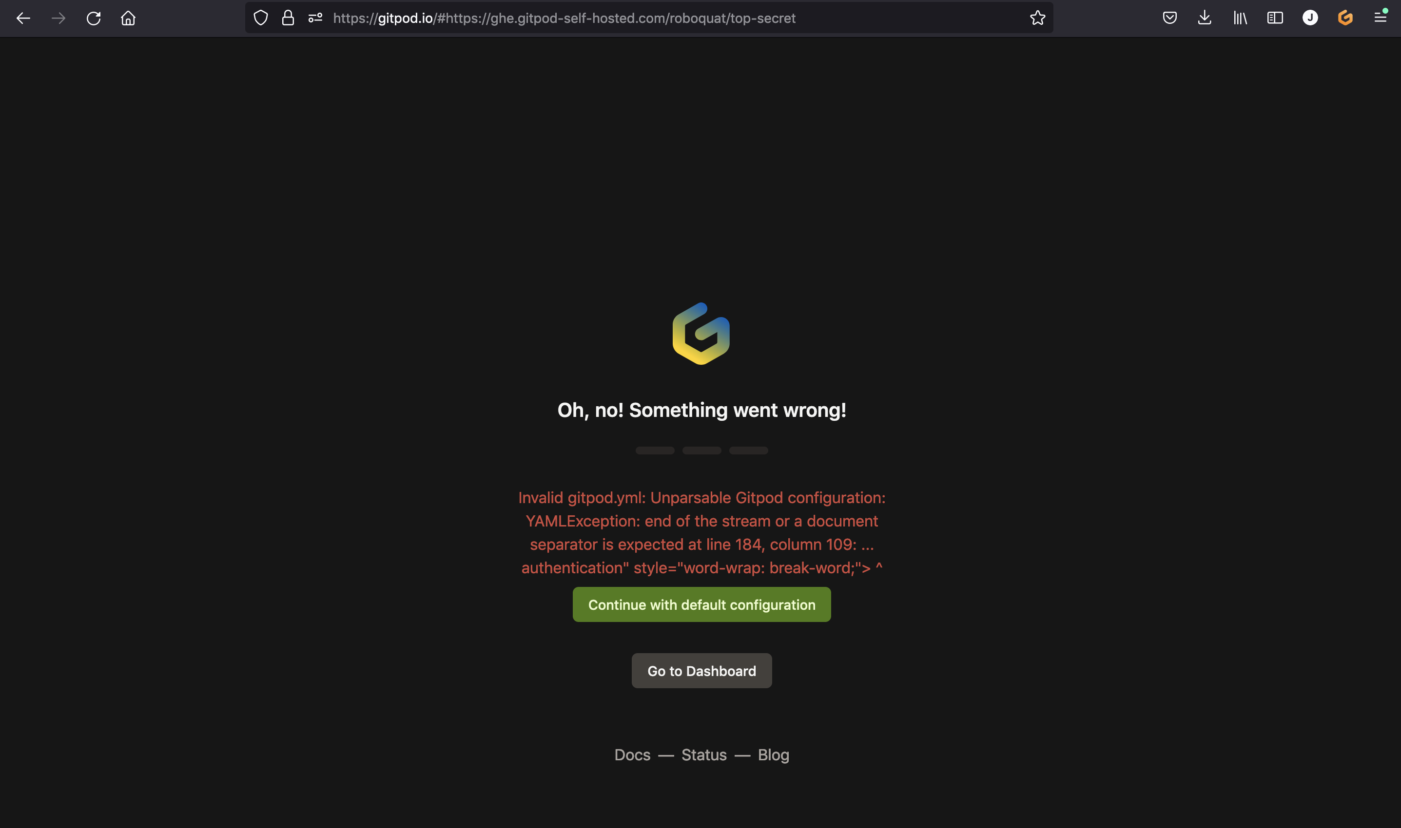 Epic: Support GitHub Enterprise · Issue #8501 · gitpod-io/gitpod · GitHub