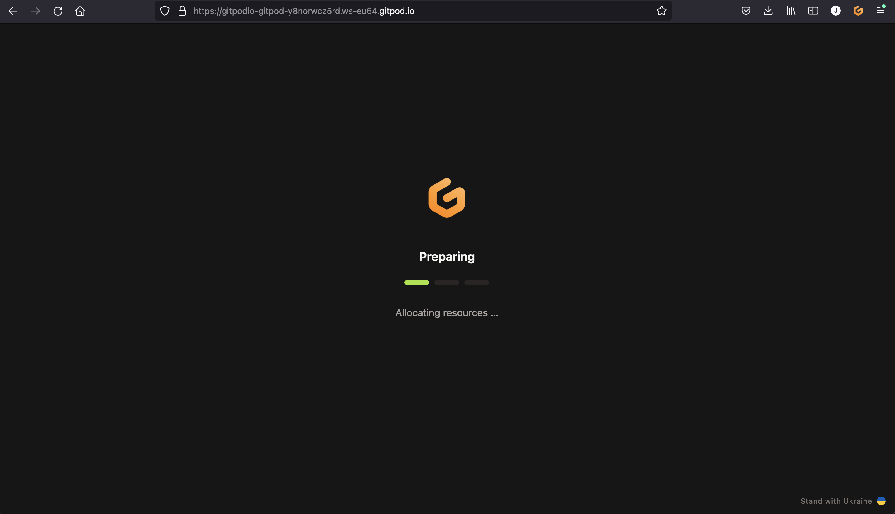 Wrong status shown in "create workspace" page when allocating resources · Issue #13070 · gitpod ...
