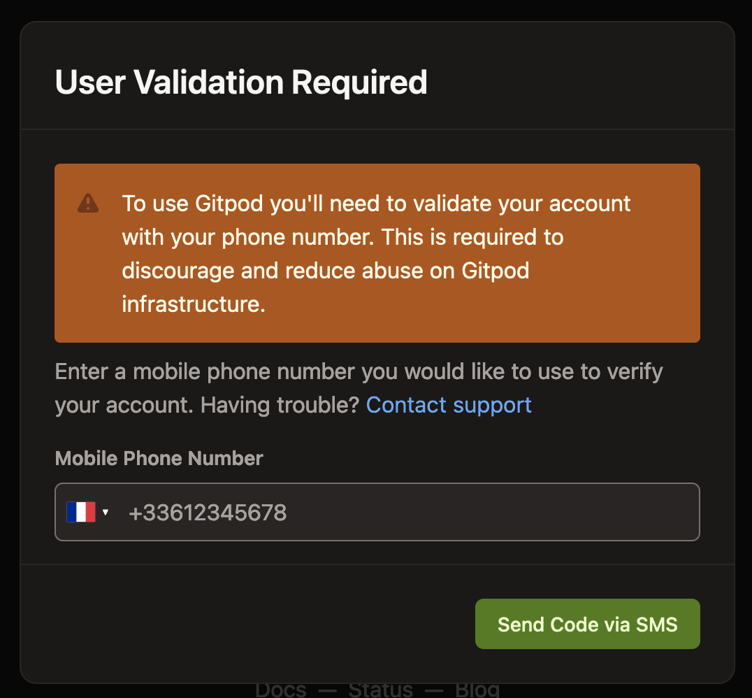 Please support mobile phone numbers that start with 07 instead of 06 ...