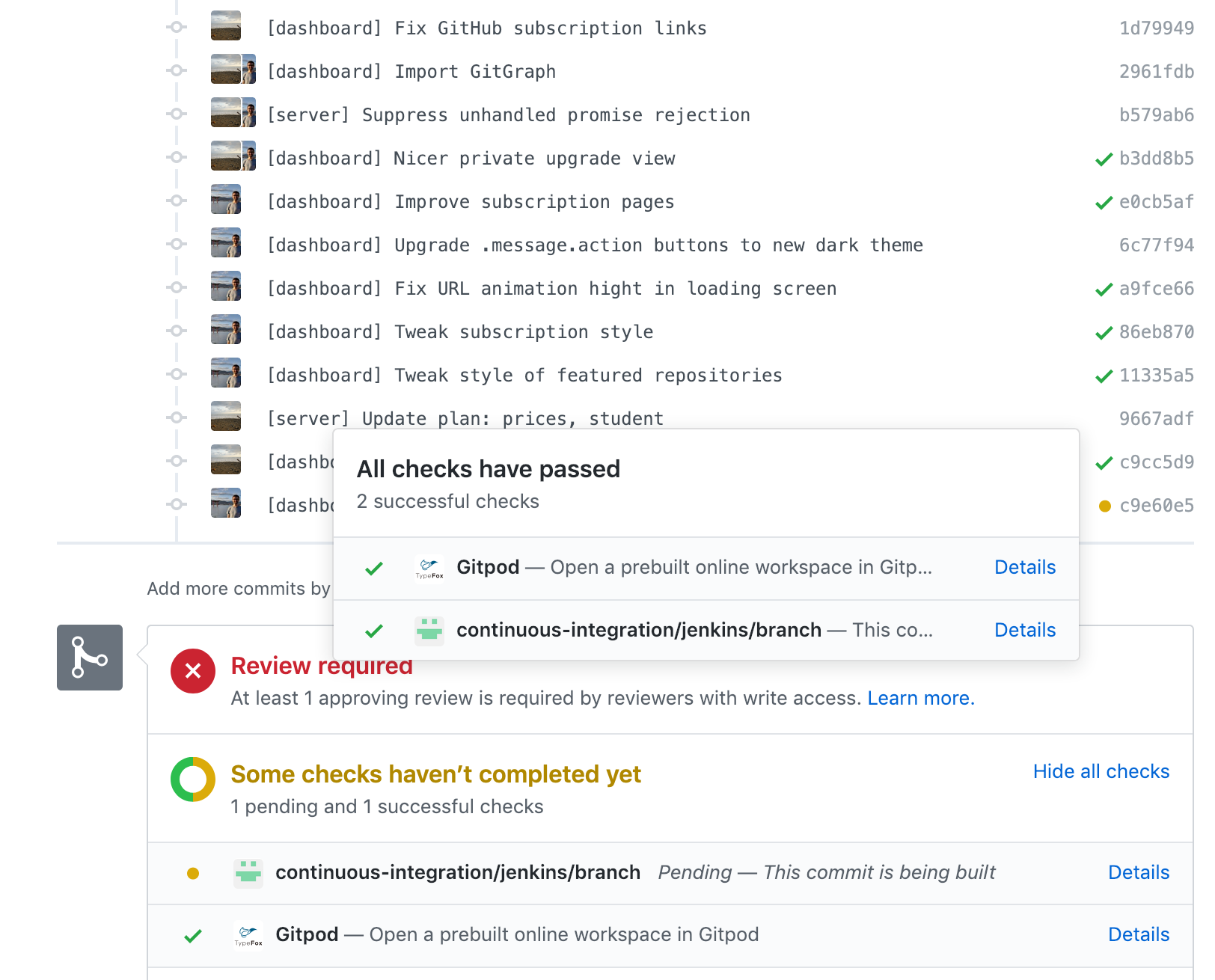 Use Previous Prebuild · Issue 417 · Gitpod Iogitpod · Github 