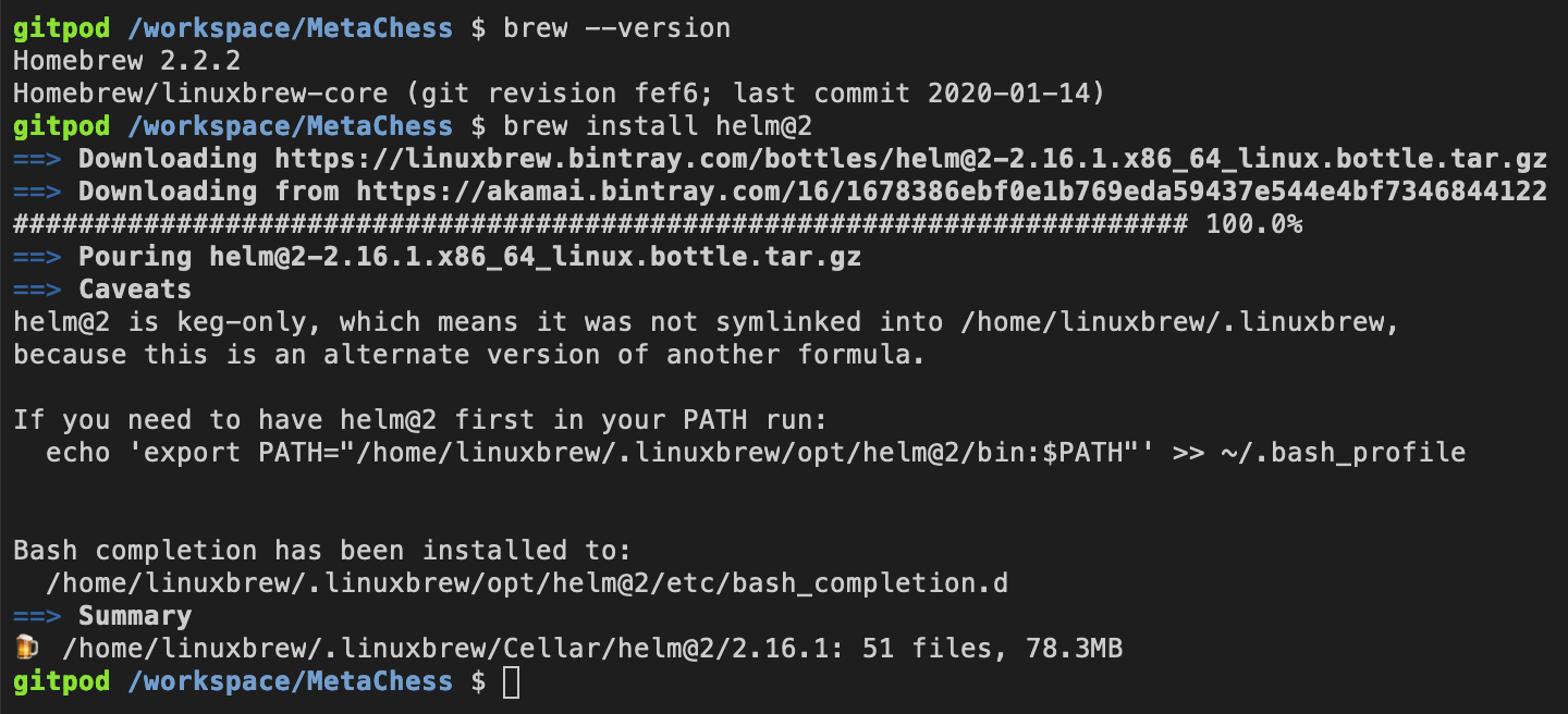Linuxbrew update · Issue #161 · gitpod-io/workspace-images · GitHub