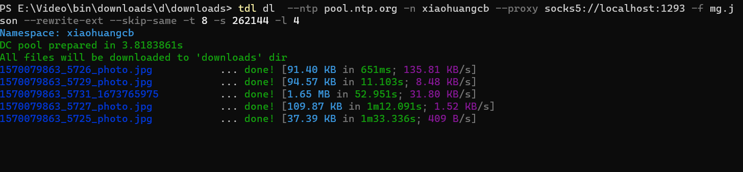 Download part and then block · Issue #91 · iyear/tdl · GitHub