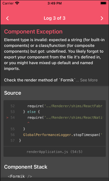 Formik with EXPO SDK 39 · Issue #2763 · jaredpalmer/formik · GitHub