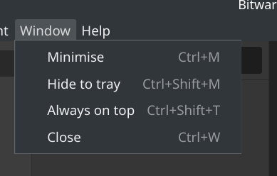 Typo error in the menu · Issue #1180 · bitwarden/desktop · GitHub