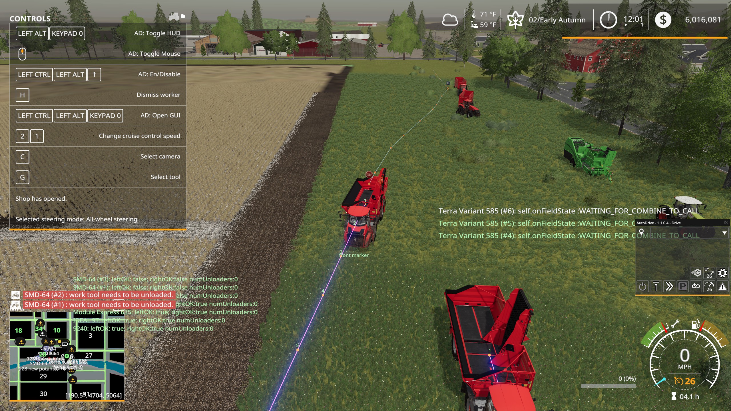 Holmer overloader not going to combine · Issue #6479 · Courseplay/courseplay · GitHub