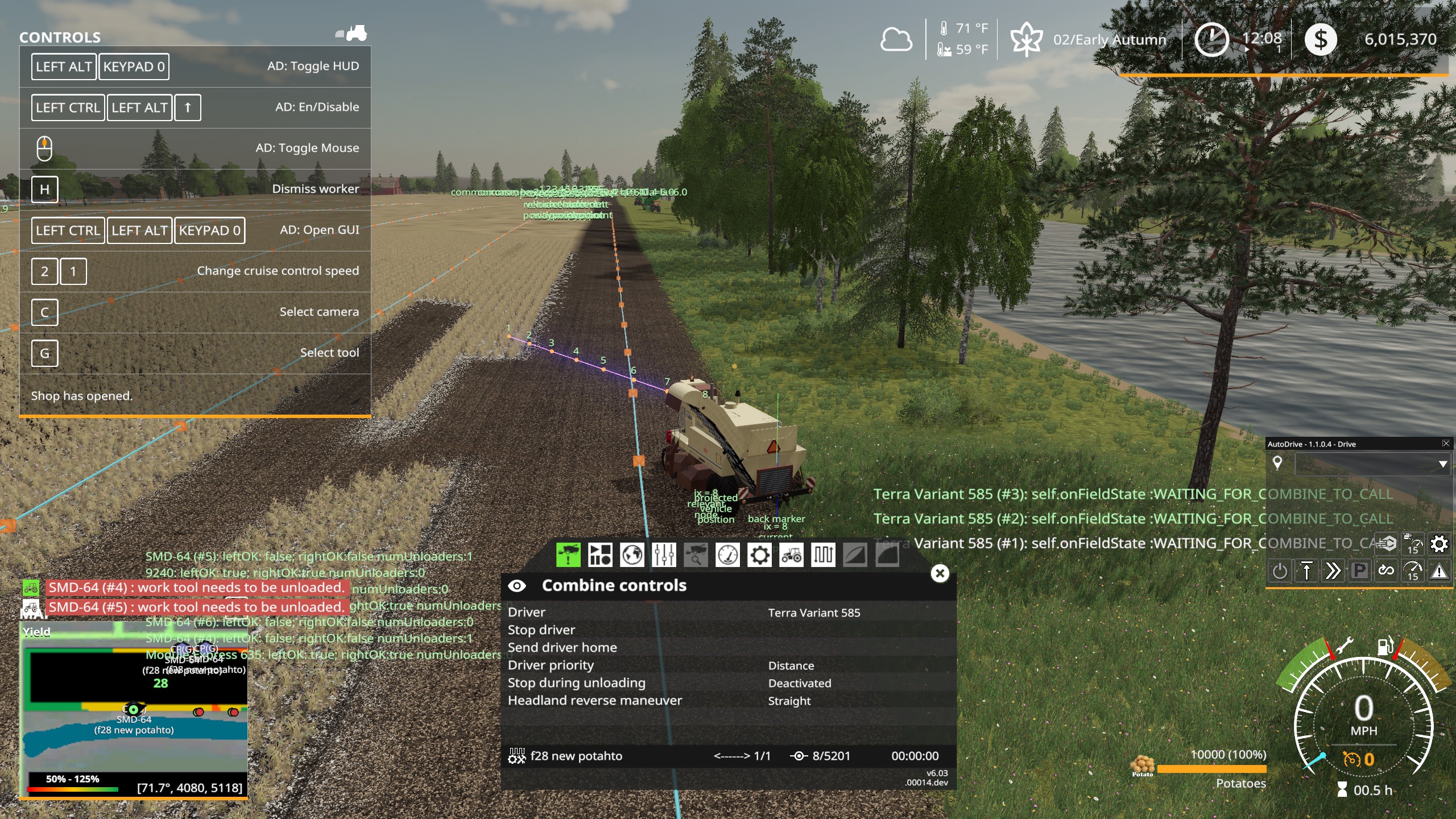 Holmer overloader not going to combine · Issue #6479 · Courseplay/courseplay · GitHub