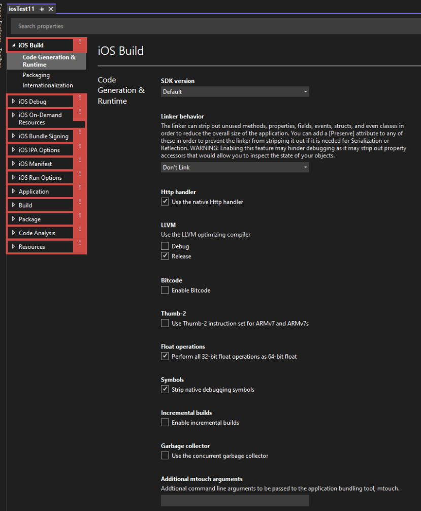 Section 508 502.3.1: (devenv/button '') The Name property of a focusable element must not be ...