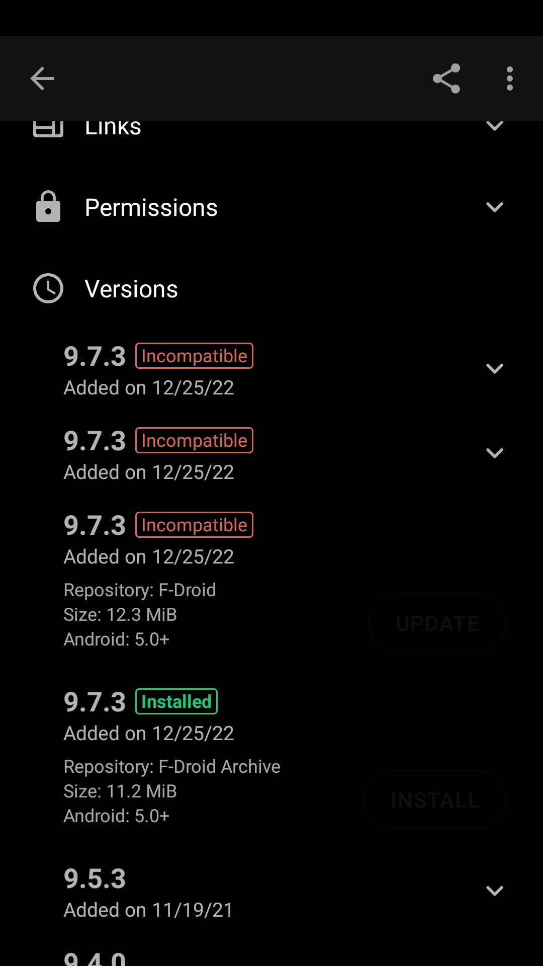 F-Droid Versions Messed Up · Issue #745 · lesspass/lesspass · GitHub