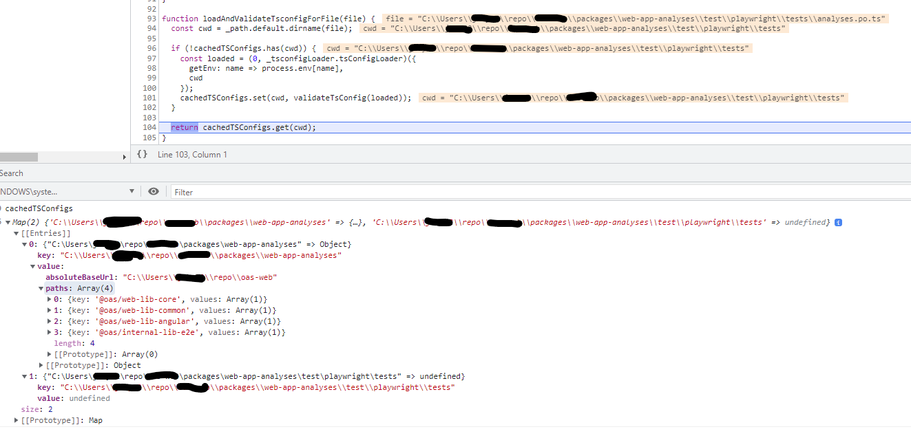 Bug Tsconfig Loader Tries To Load Non Existing Tsconfig Causing The Correct Config Not To Be 3679