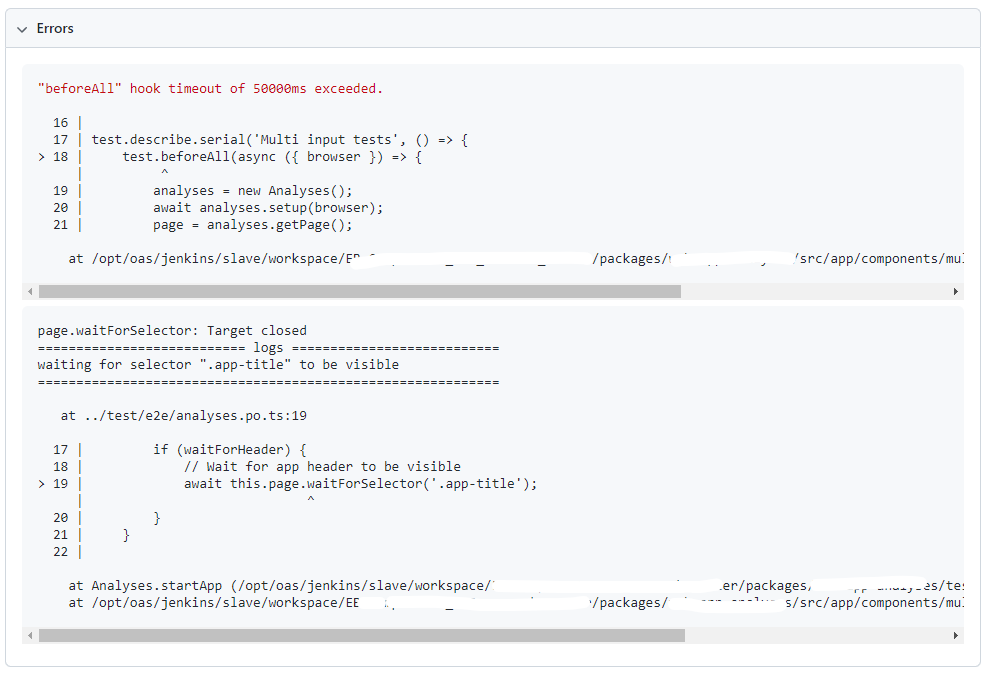 [BUG] Unexplained Target Closed when running page.waitForSelector · Issue #18320 · microsoft ...