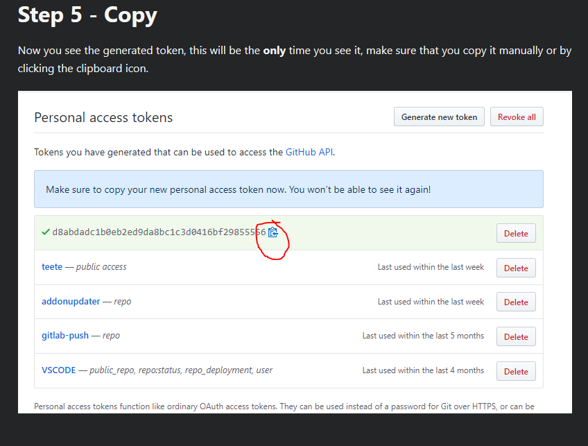Github Personal Access Token Never Used · Issue 1755 · Hacsintegration · Github