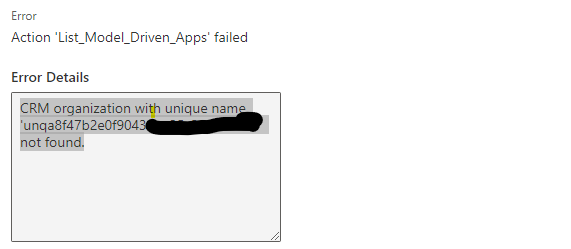 [CoE Starter Kit - BUG] Admin | Sync Template v3 (Model Driven Apps) Failed · Issue #819 ...