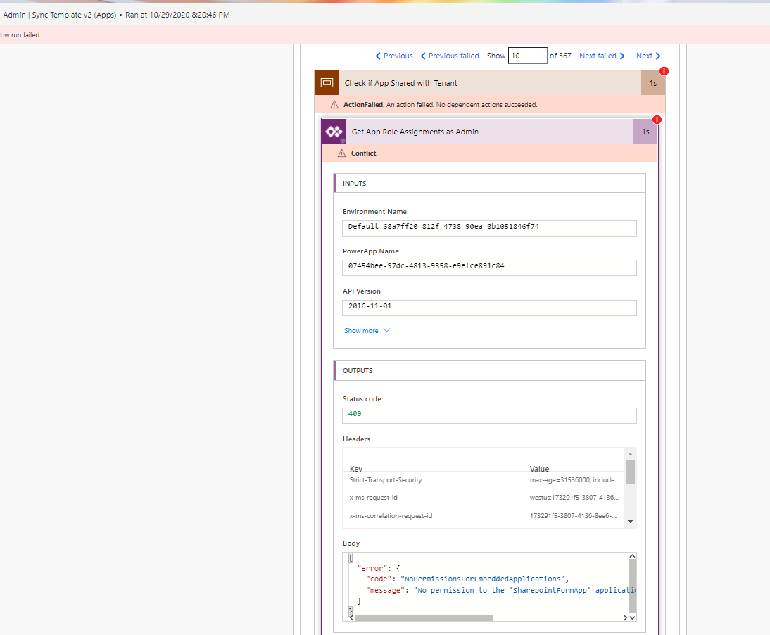 Admin | Sync Template v2 (Apps) SharePointFormApp error · Issue #551 · microsoft/powerapps-tools ...