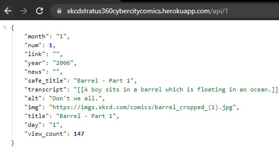 GitHub - jason-gill00/xkcd-cybercitycomics-app: This application allows ...