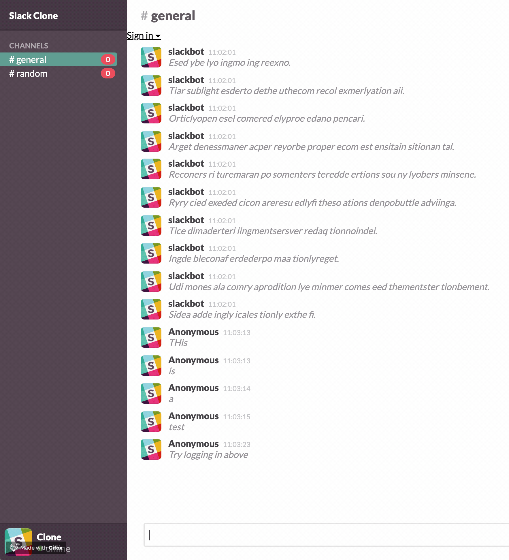GitHub - stefanzier/SlackClone: Slack Messenger Clone w/ Meteor JS and ...