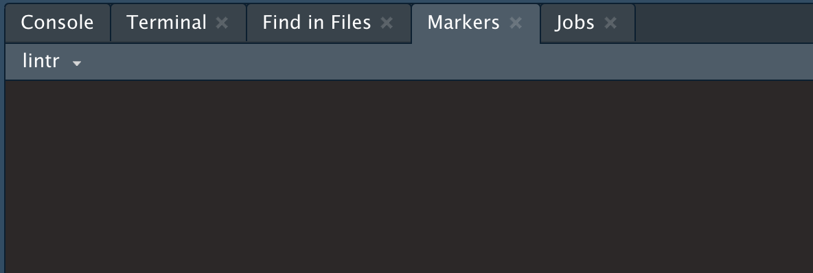Make it possible to delete a source markers list · Issue #209 · rstudio ...