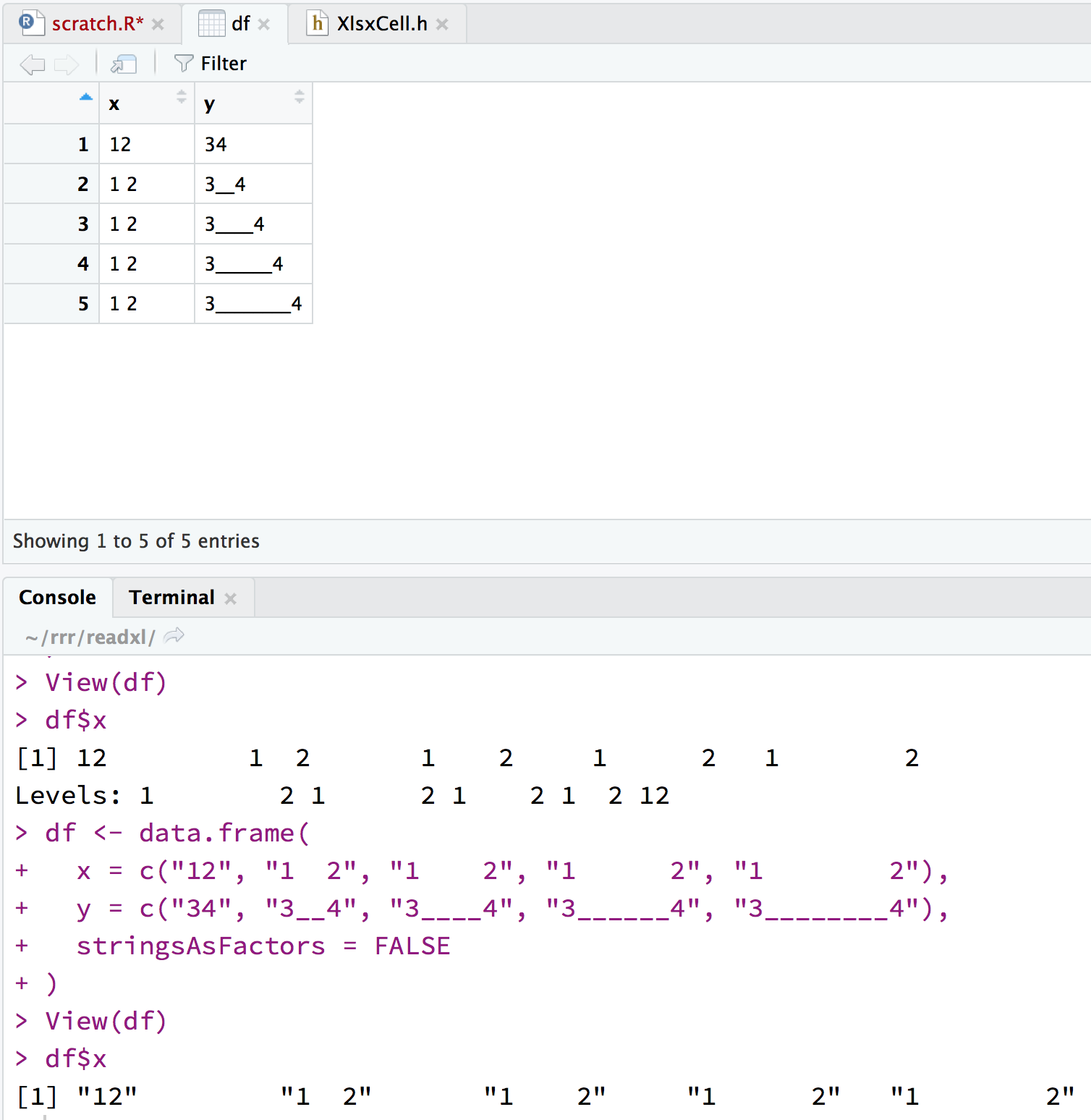 Data Viewer: consecutive spaces display as 1 space · Issue #2499 ...