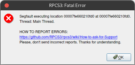 [Regression] Unable to boot games on Linux · Issue #14409 · RPCS3/rpcs3 · GitHub