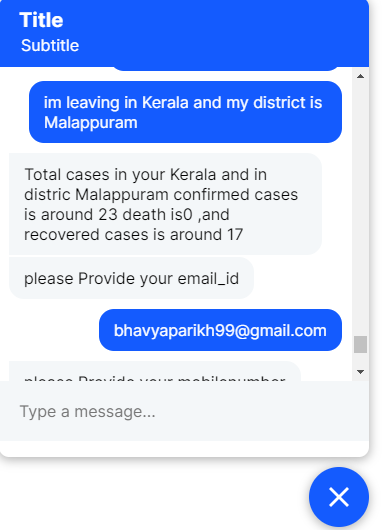 GitHub - bparikh99/rasa_nlu-covid19-Bot: Chatbot using RASA NLU for Covid19 with information ...