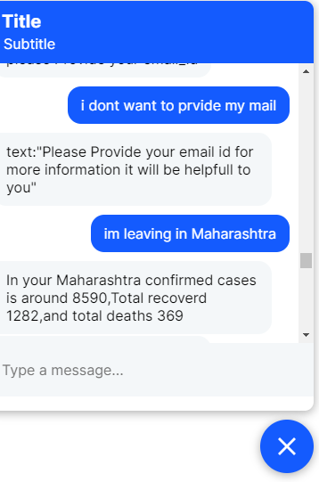 GitHub - bparikh99/rasa_nlu-covid19-Bot: Chatbot using RASA NLU for ...