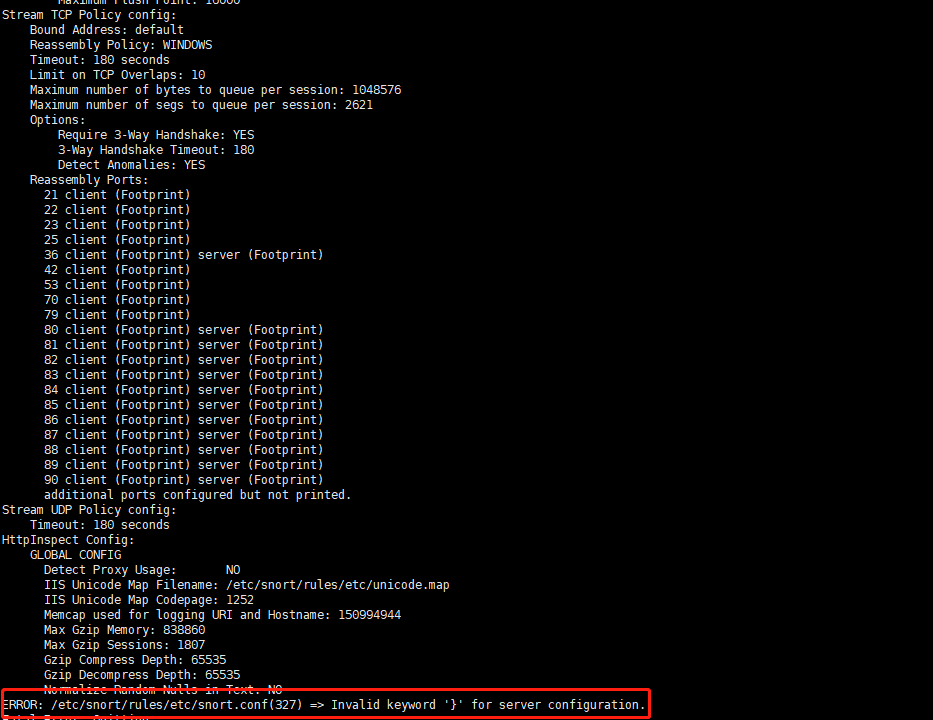Snort can not start · Issue #134 · snort3/snort3 · GitHub