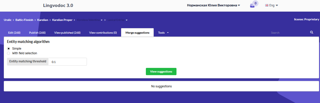Improve design for the Merge suggestions functionality · Issue #643 · ispras/lingvodoc-react ...