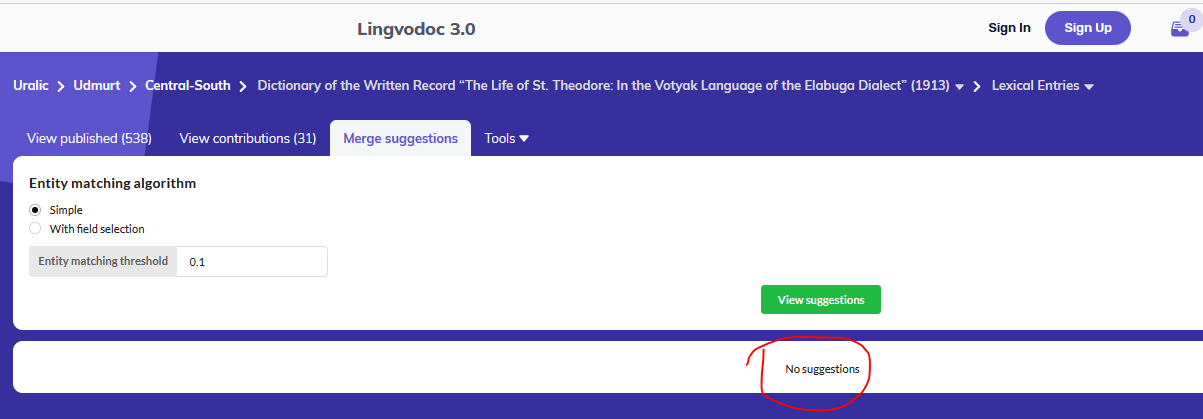 Merge suggestions error when not signed in · Issue #811 · ispras/lingvodoc-react · GitHub