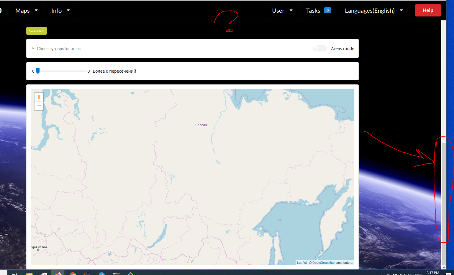 Scrolling is needed to see the top of the map_search page. · Issue #133 · ispras/lingvodoc-react ...