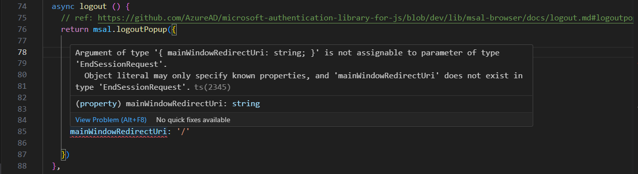 logoutPopup parameter type incorrect. · Issue #6508 · AzureAD/microsoft ...