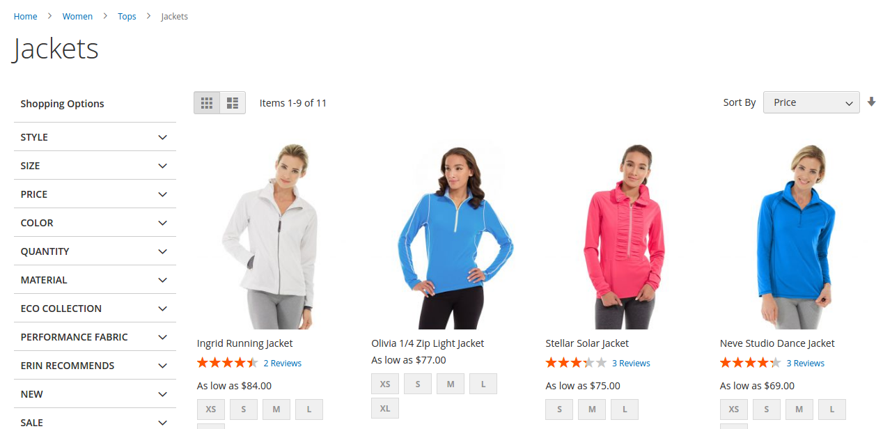 Configurable product not showing price on category and product page · Issue #28068 · magento ...
