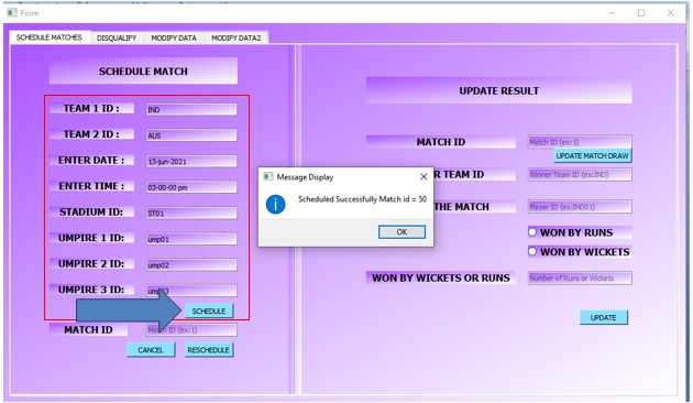 GitHub - Bhuvanmc/Cricket-World-Cup-Management-System: A GUI based ...