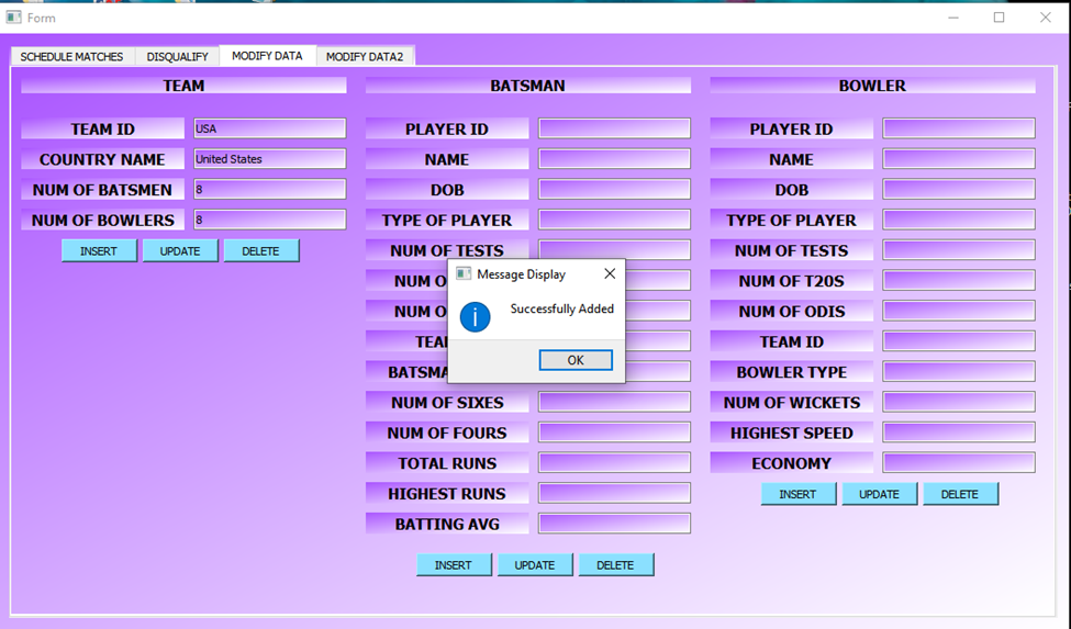 GitHub - Shreeharita27/-Cricket-World-Cup-Management-System: A database ...