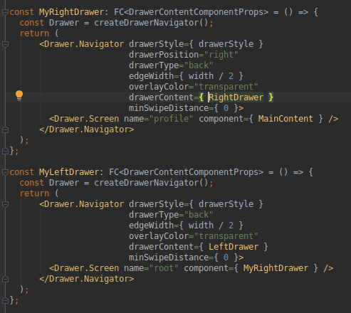 v5 - Giving a custom openDrawer openClose route? · Issue #6846 · react ...