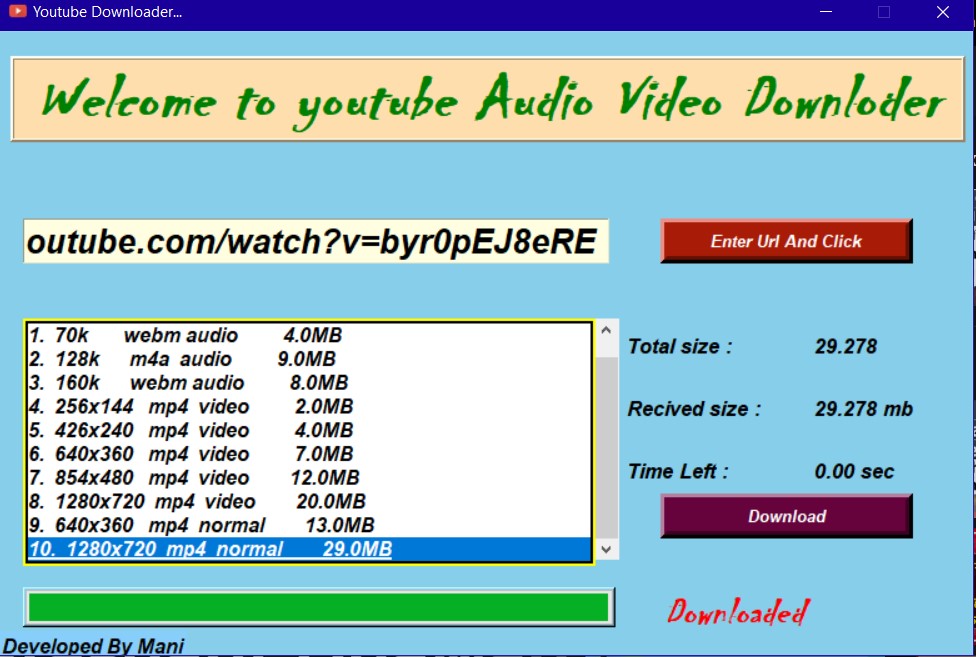 GitHub - manish1822510059/Youtube-Video-Downloader: Using Python language With the help of ...