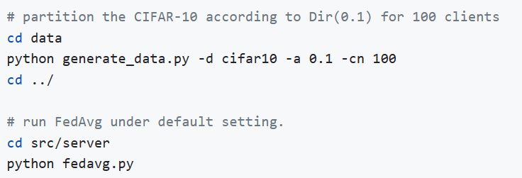数据集生成和示例demo运行的问题 · Issue #23 · KarhouTam/FL-bench · GitHub