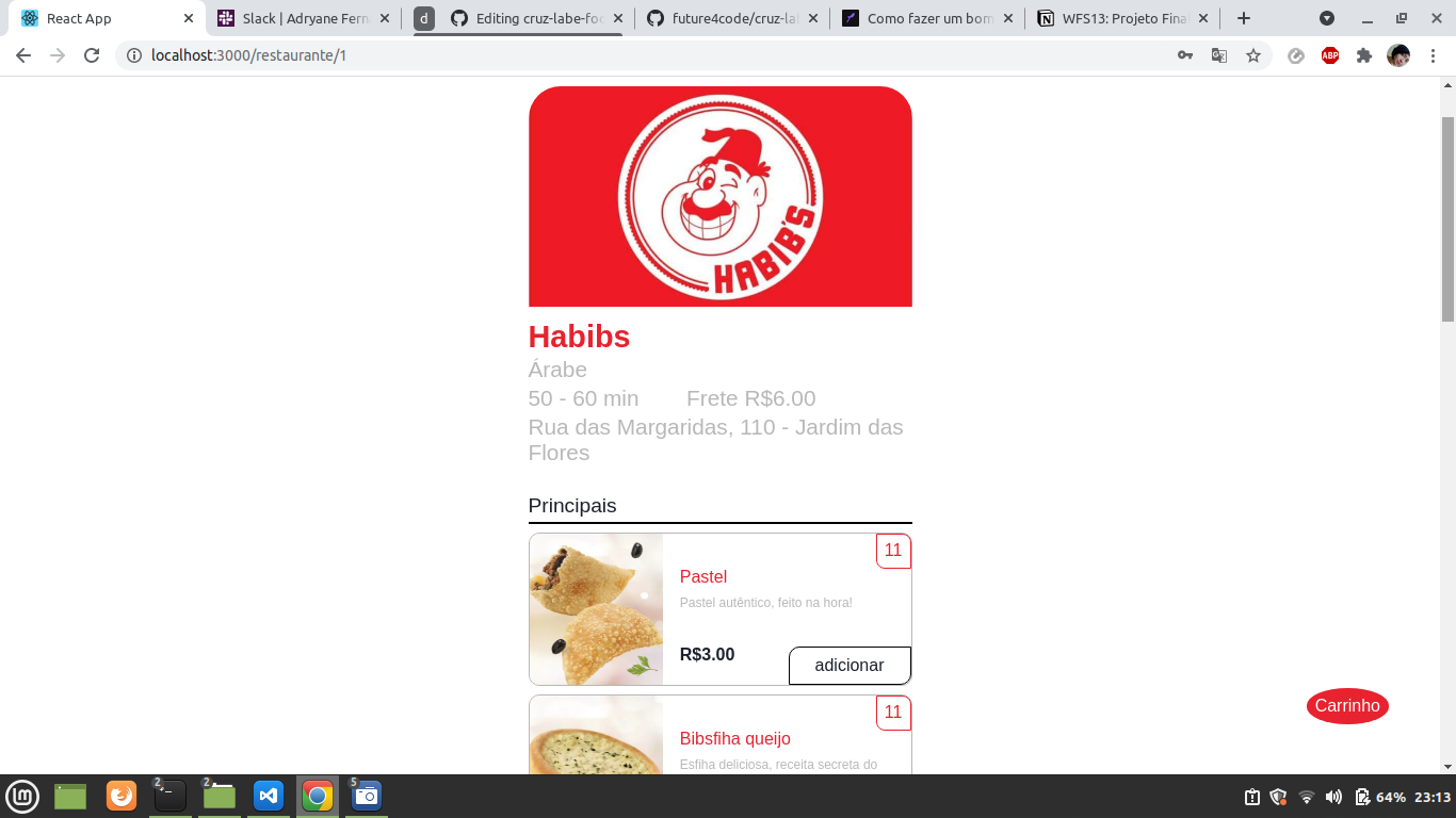 GitHub - future4code/cruz-labe-food11