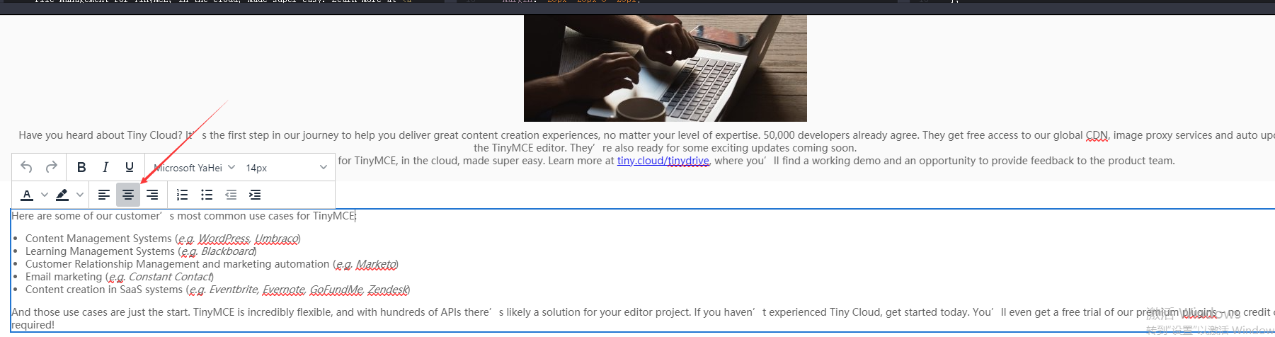 When more editors and there are inline:true, There is a bug in the align function · Issue #6448 ...