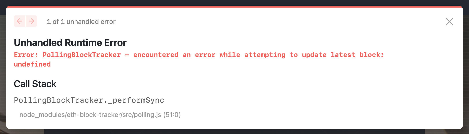 WalletConnect BSC Error - PollingBlockTracker using Custom Rpc | WEB3MODAL · Issue #739 · reown ...