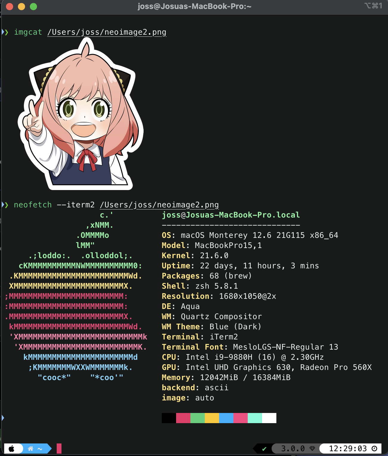 Unable to display image on iTerm2 [neofetch 7.1.0][iTerm2 3.4.16][MacOSX Monterey 12.6] · Issue ...