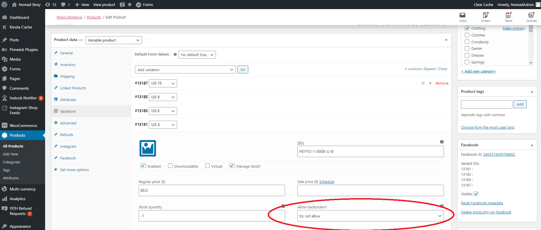 Backorders allowed is not working correctly · Issue #25415 ...