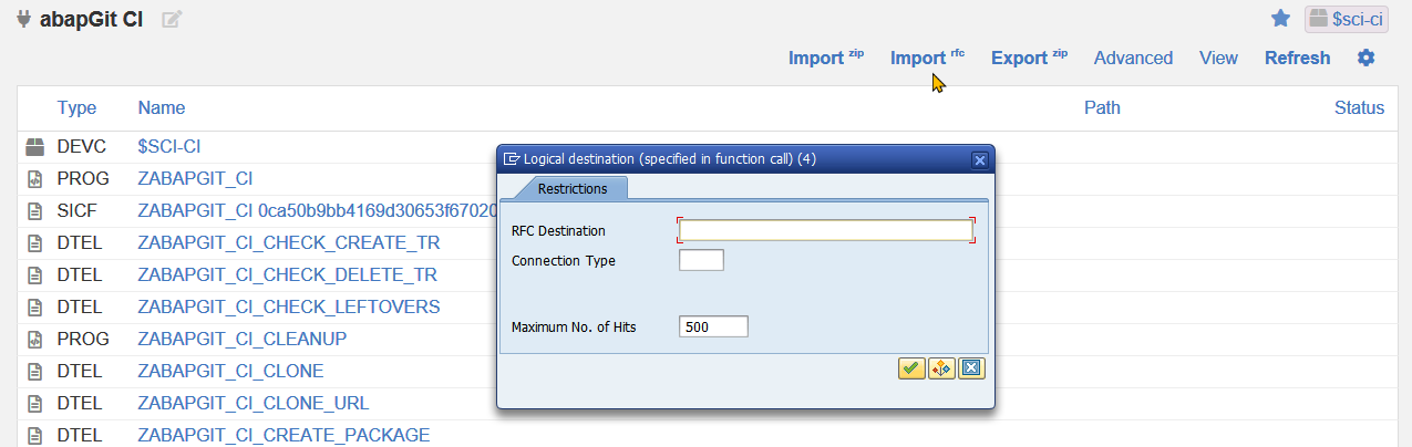 Cross System Comparison · Issue #4784 · abapGit/abapGit · GitHub