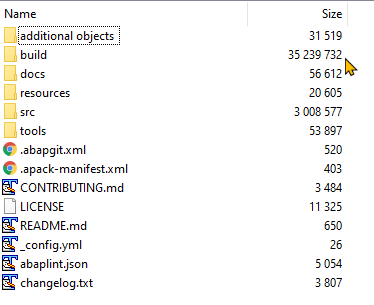 Moving old builds to separate repo · Issue #908 · abap2xlsx/abap2xlsx · GitHub