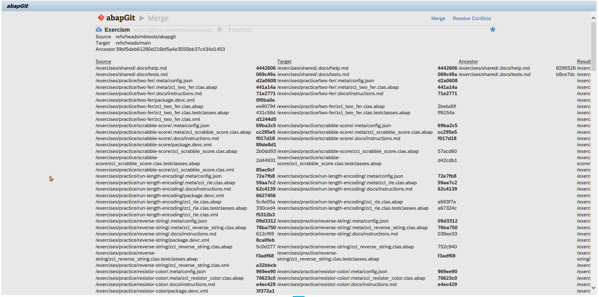 Refactor Merge Preview · Issue 5429 · Abapgitabapgit · Github 5463