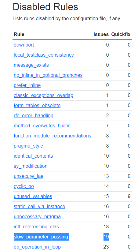 Slowparameterpassing · Issue 5536 · Abapgitabapgit · Github 