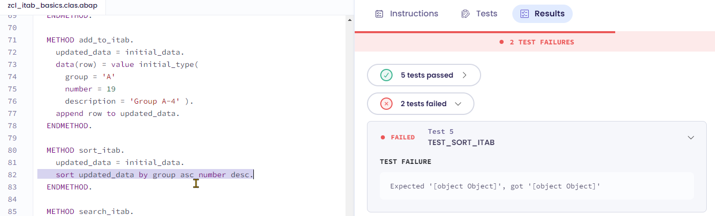 Strange error message for incorrect SORT statement · Issue #2675 · abaplint/abaplint · GitHub