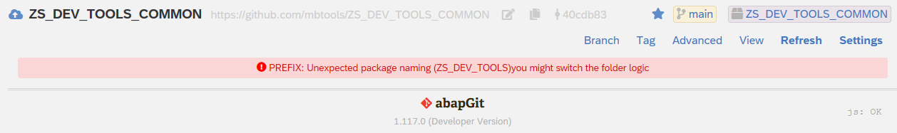 PREFIX: Unexpected package naming - can also be due to previously existing object · Issue #5728 ...