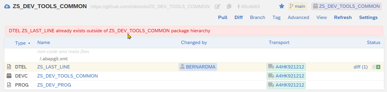 Prefix Unexpected Package Naming Can Also Be Due To Previously Existing Object · Issue 5728